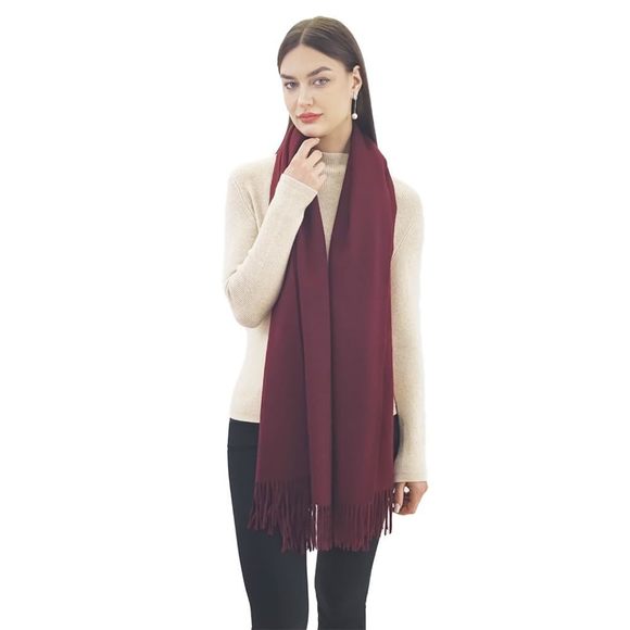 100% Cashmere Pure Wool Extra Large Pashmina Scarf Shawl And Wrap For ...